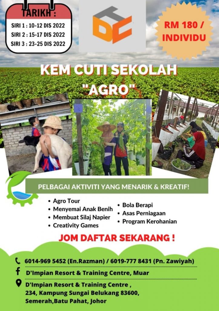 SELAMAT DATANG KE D'IMPIAN AGRO FARM, MUAR,JOHOR - D'Impian Agro Farm